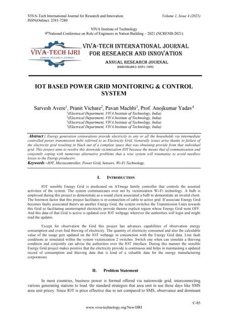 Iot Based Energy Meter And Smart Jome Appliances Pptx