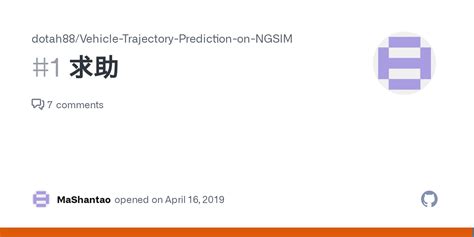 Issue Dotah Vehicle Trajectory Prediction On Ngsim Github