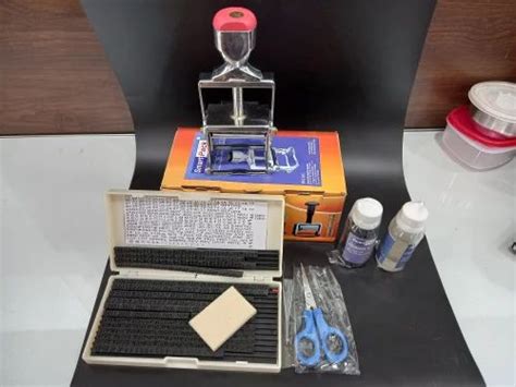 Laminated Hand Operated Batch Coding Machine 2mm 10 15 Hbr2 At Rs 2050 In Indore