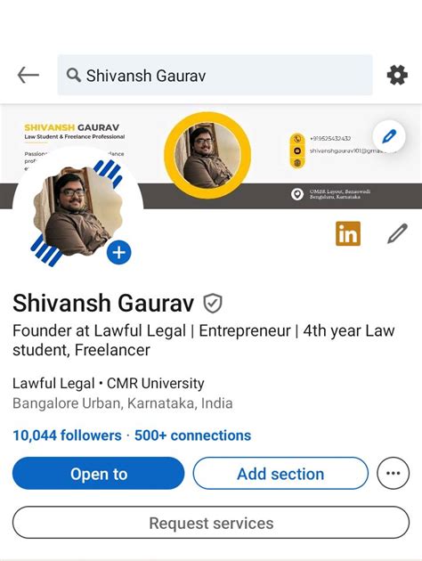 Shivansh Gaurav On Linkedin Milestone Gratitude Growth Community