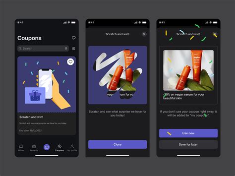 Scratch Card By Marta Gocel On Dribbble
