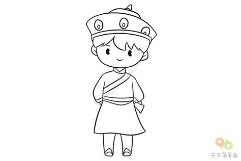 蒙族服饰简笔画 蒙古族服饰简笔画 第9页 大山谷图库