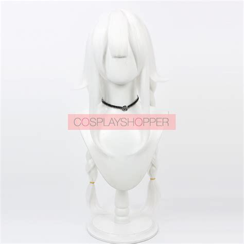 White 80cm Azur Lane Le Malin Cosplay Wig For Sale