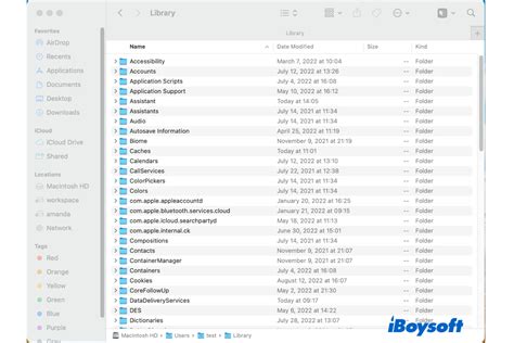 Macos Library Folder What Is It And How To Access It