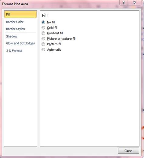 How To Format The Plot Area Of A Graph Or Chart In Excel Tip Dottech