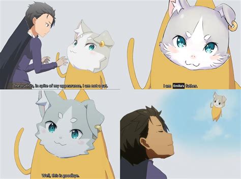 Pucks Impact On Re Zero In Four Panels R Animemes