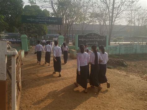 နတ်တလင်းမြို့နယ်၌ ၂၀၂၂ ၂၀၂၃ ပညာသင်နှစ် တက္ကသိုလ်ဝင်တန်း စာမေးပွဲစတင်ဖ