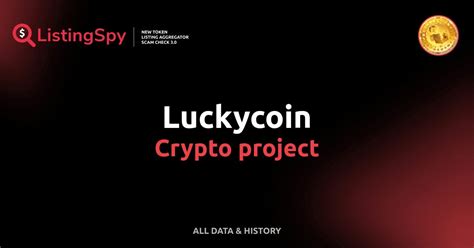 Luckycoin Crypto Project Lky Token Listings Events Analysis Listingspy