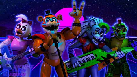 The Glamrock Animatronics By Funtime Freddo On Deviantart