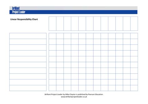 Accountability Chart Template Excel