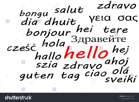 All Ways Say Hello Images Stock Photos Vectors Shutterstock