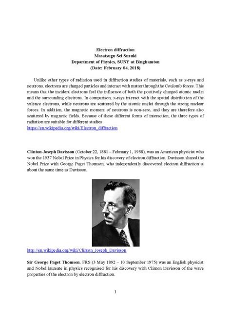 Electron Diffraction Pdf 87239 6 Electron Diffraction Of 2d System