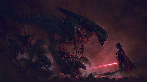Xenomorph Vs Darth Vader