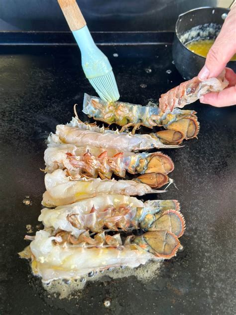 Lobster Tails On The Blackstone Griddle Two Foolproof Methods The Flat Top King