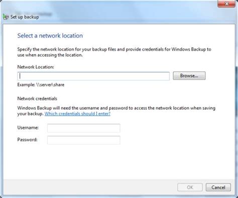 windows backup using windows 7 backup software