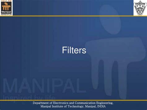 Ppt Filters Powerpoint Presentation Free Download Id2677862