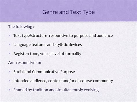 Genre And Language Analysis Help Ells Access Grade Level Texts Ppt Download
