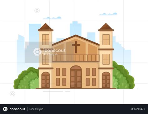 Cathedral Illustration Download Svg Png Eps For Religious Buildings