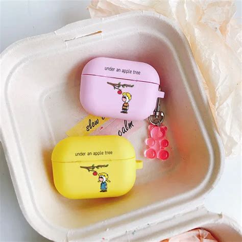 사과야떨어져라 에어팟프로케이스 감도 깊은 취향 셀렉트샵 29cm
