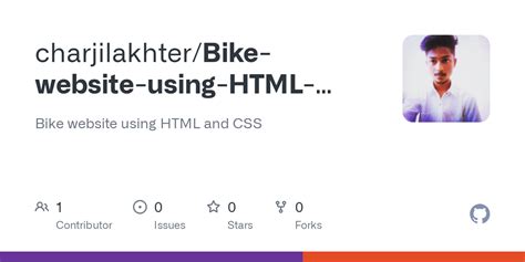 Github Charjilakhterbike Website Using Html And Css Bike Website