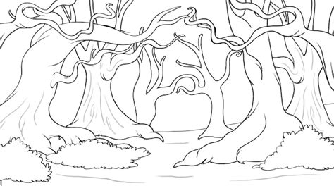How To Draw A Enchanted Tree