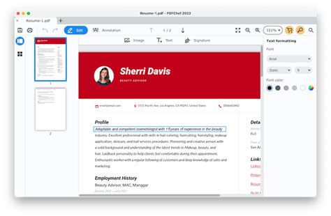 How To Edit Resume In PDF On Mac And Windows Ways Itselectable