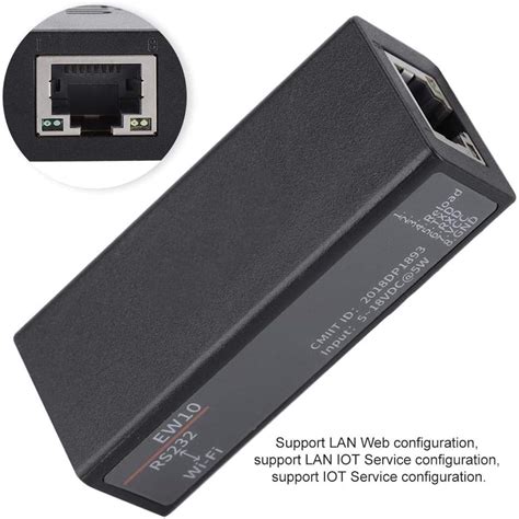 Buy Pomya Wifi Serial Server Elfin Ew10 To Wifi Ethernet Rs232 Wireless Networking Modbusrs232