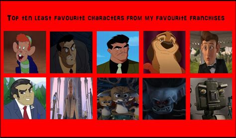 My Top 10 Lf Characters From A Franchise I Like By Octopus1212 On Deviantart