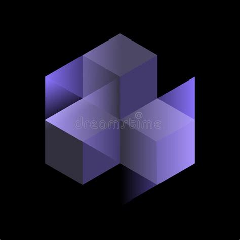 Abstract Isometric Cubes For Design Stock Illustration Illustration Of Poster Cubes 83884842