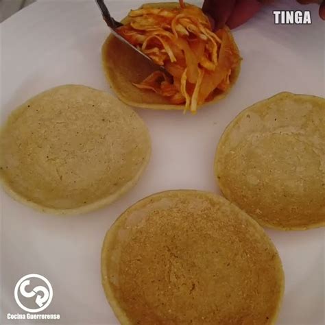 Chalupitas De Tinga Con Chipotle Youtube