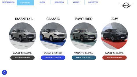 Mini Prijslijst Mini Countryman U25 Bev Pagina 6