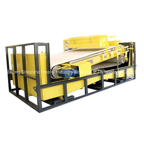 Wet Type Rare Earth Permanent Magnetic Particle Separator China Plate Magnetic Separator And