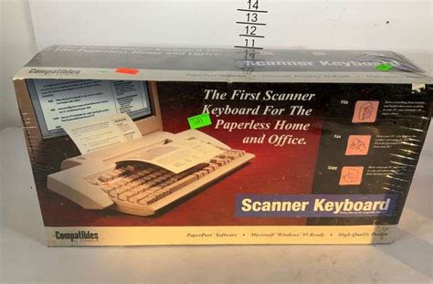 Scanner Keyboard New In Box Hash Auctions