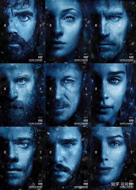 权利的游戏1 8季史诗级壁纸海报 知乎