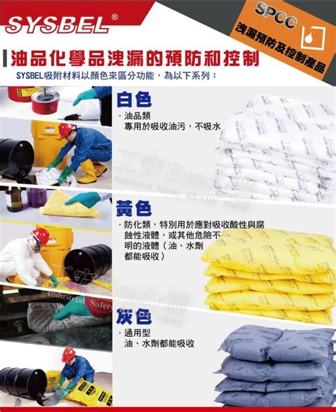 工安READY購SYSBEL西斯貝爾 CP0002Y 片狀吸液棉 緊急應變 洩漏處理 洩漏 吸液 防化學 Yahoo奇摩拍賣