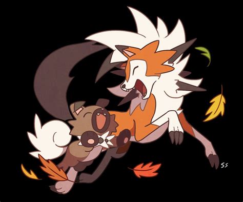 Lycanroc Rockruff And Lycanroc Pokemon Drawn By Ssalbulre Danbooru
