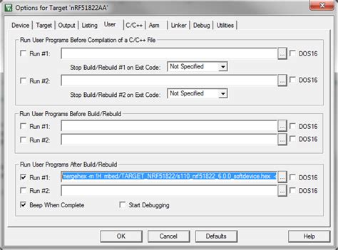 Problem On Keil 5 Compiled NRF51 SDK Sample Deploy To NRF51822 MKIT