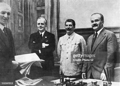 Soviet German Non Aggression Pact Photos And Premium High Res Pictures