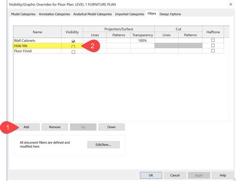 Bim Chapters Revit Basics Controlling Element Visibility