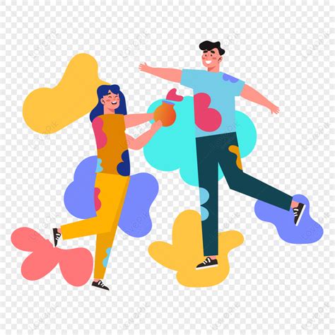 추상적 인 색 블록 Holi 페인트 튀는 그림 물감 일러스트요약홀리 축제 Png 일러스트 무료 다운로드 Lovepik