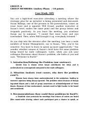 Addressing Gender Bias In Workplace Communication Course Hero