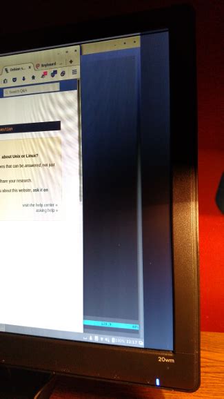 xrandr how to get full screen resolution with debian unix and linux