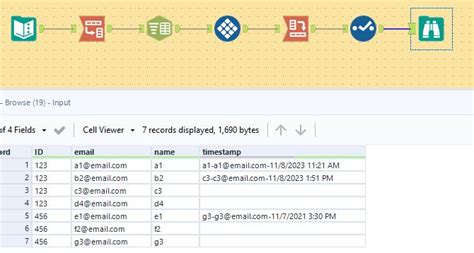 Solved Match Value To Correct Row After Transpose Alteryx Community