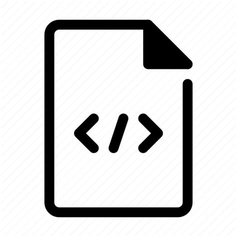 File Document Development Code Icon Download On Iconfinder