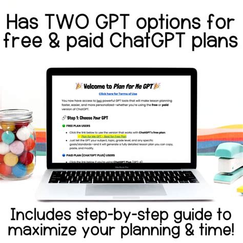 Plan For Me Gpt Smart Ai Lesson Planning Tool For Teachers Using Chatgpt