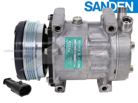 Ap Air Inc Oe Sanden Compressor Sd7h15 112mm 4 Groove Clutch 12v