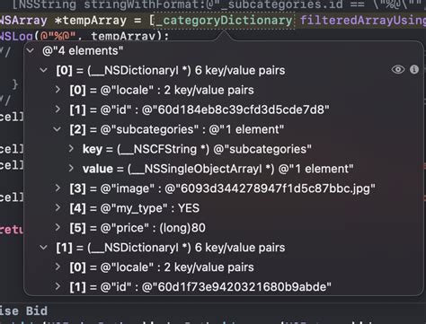 Objective C How To Find Object In Array Or Dictionary Using Anything Stack Overflow
