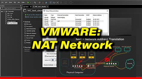 How To Configure Nat Network In Vmware Workstation Vmware Bridge Nat