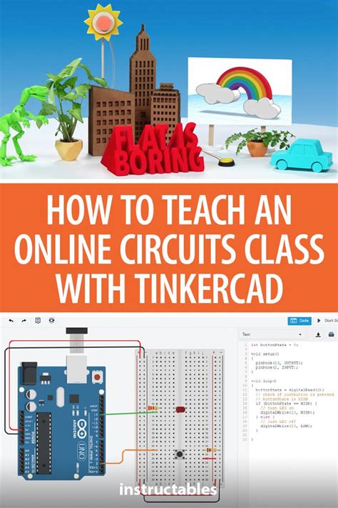 Teach An Online Circuits Class With Tinkercad