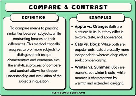 Comparison Definition And Sentence At Jeremy Tellez Blog